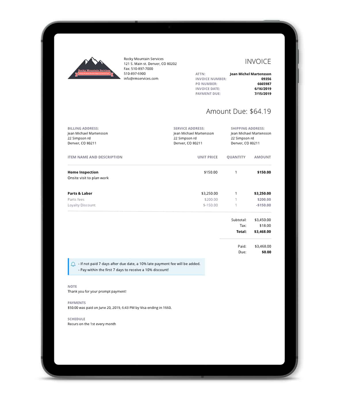 How To Invoice Online In 5 Easy Steps - PaySimple