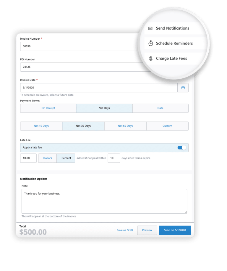 Online Invoicing Payments & Billing Software